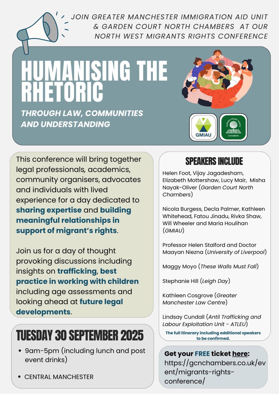 North West Migrants' Rights Conference - Garden Court North Chambers