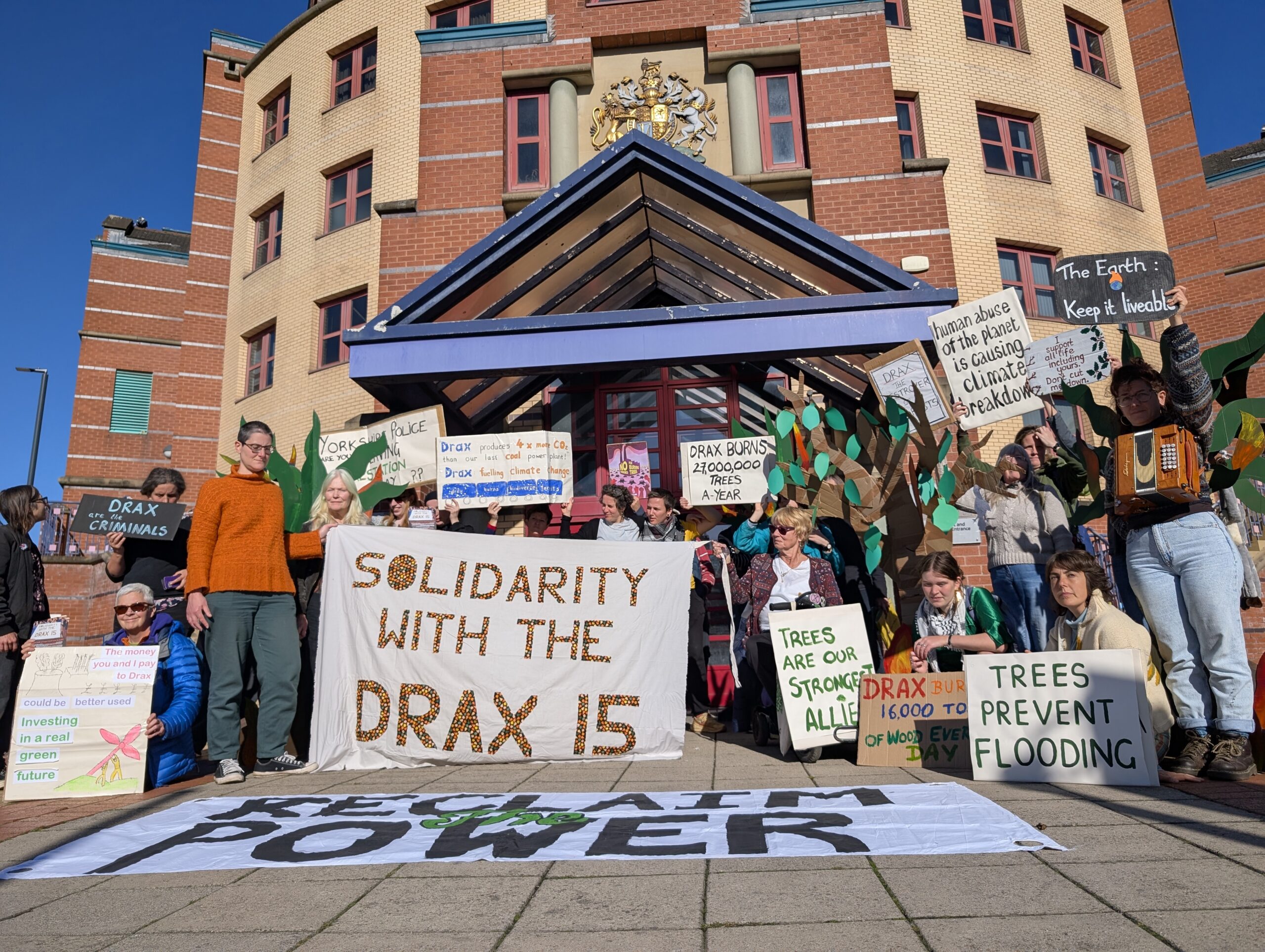 ‘Drax 15’ acquitted as ‘being equipped for locking on’ trial collapses ...